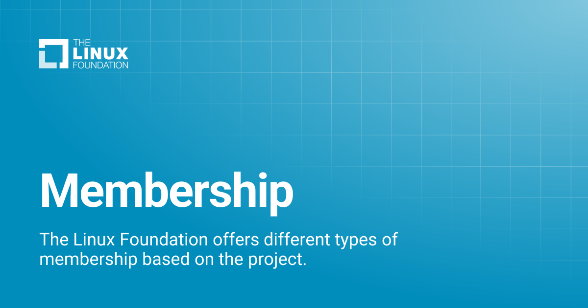 Membership Linux Foundation Documentation