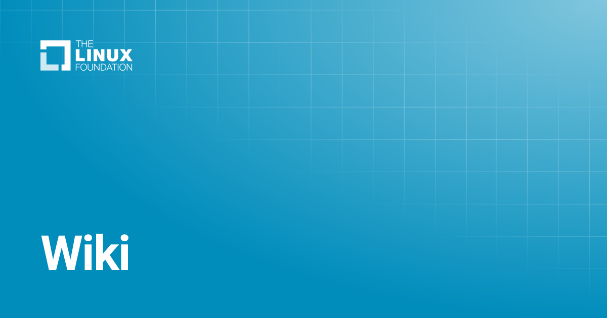 Wiki | Linux Foundation Documentation