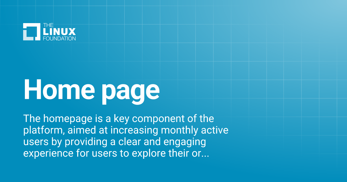 Home page | Linux Foundation Documentation