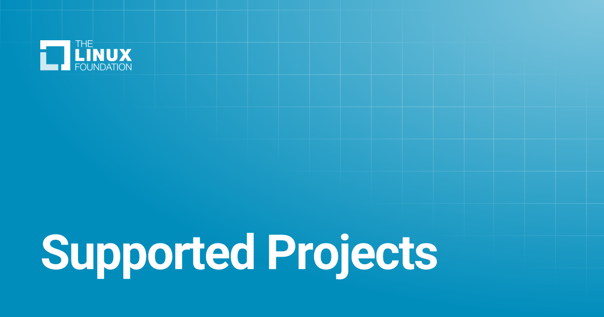 Supported Projects | Linux Foundation Documentation